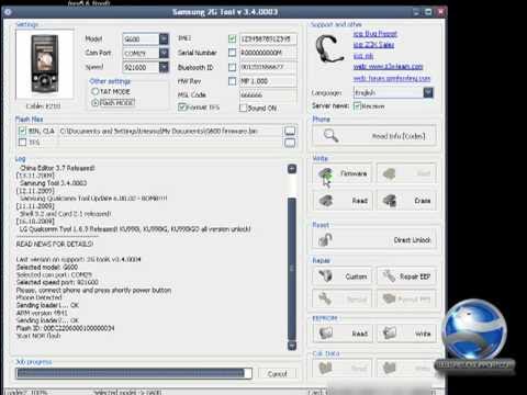 Flashing Z3X SAMSUNG by revosupport team - YouTube