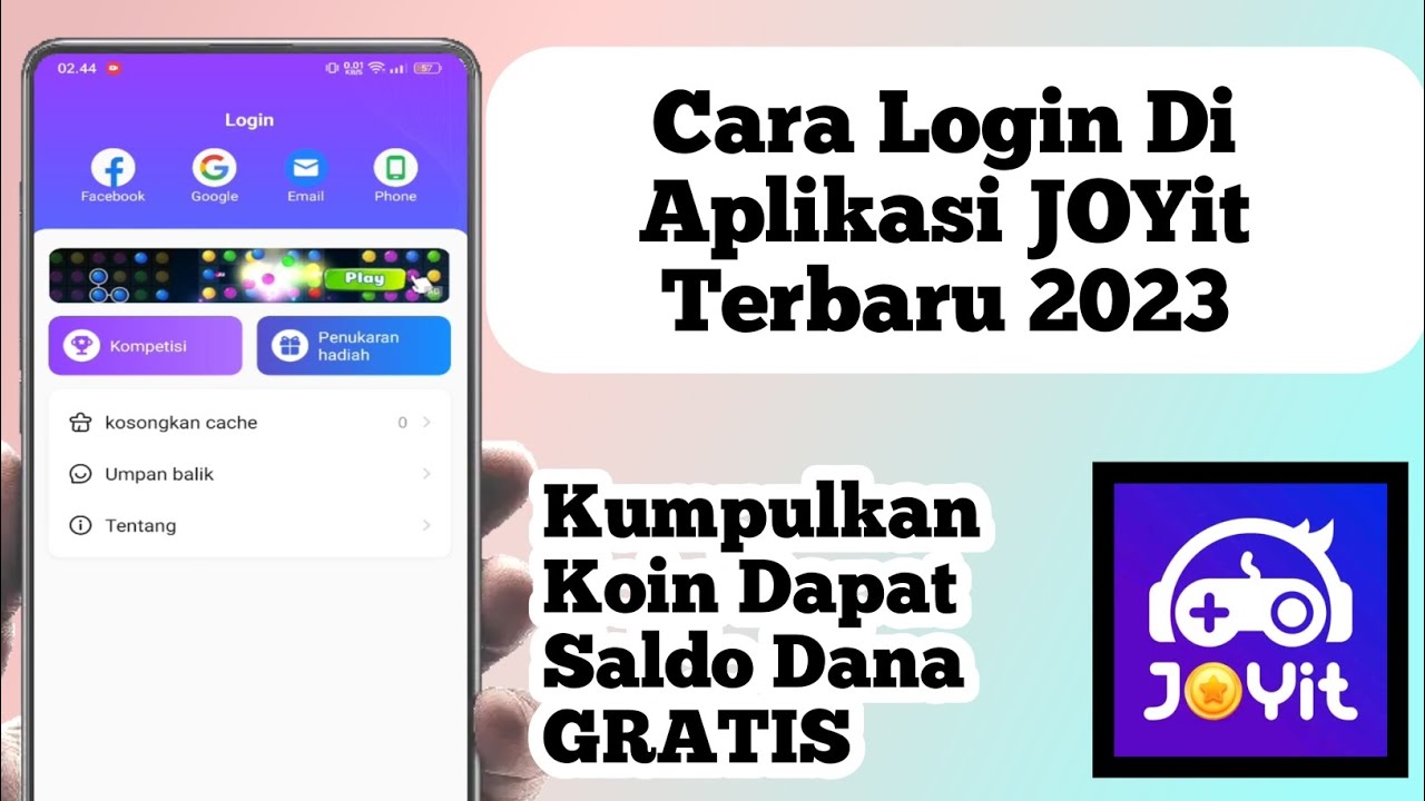 Cara Login Aplikasi JOYit | Cara Daftar Akun Aplikasi Joyit Terbaru ...