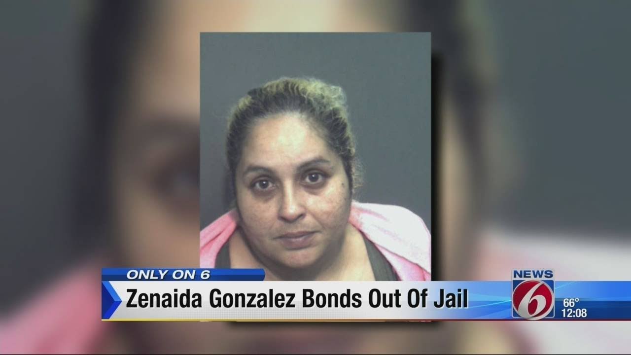 Zenaida Gonzalez bonds out of jail - YouTube