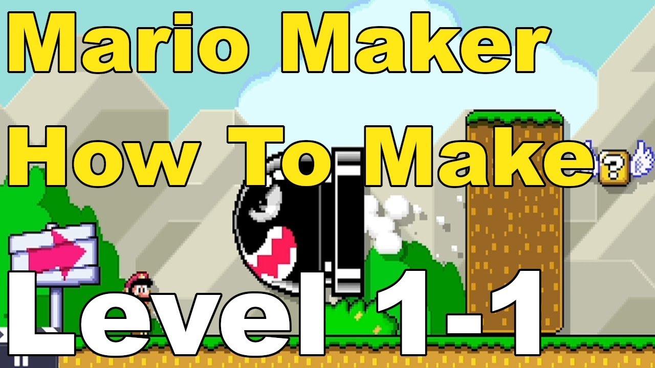 Super Mario Maker 2 How to Make Super Mario World Level 1-1 - YouTube