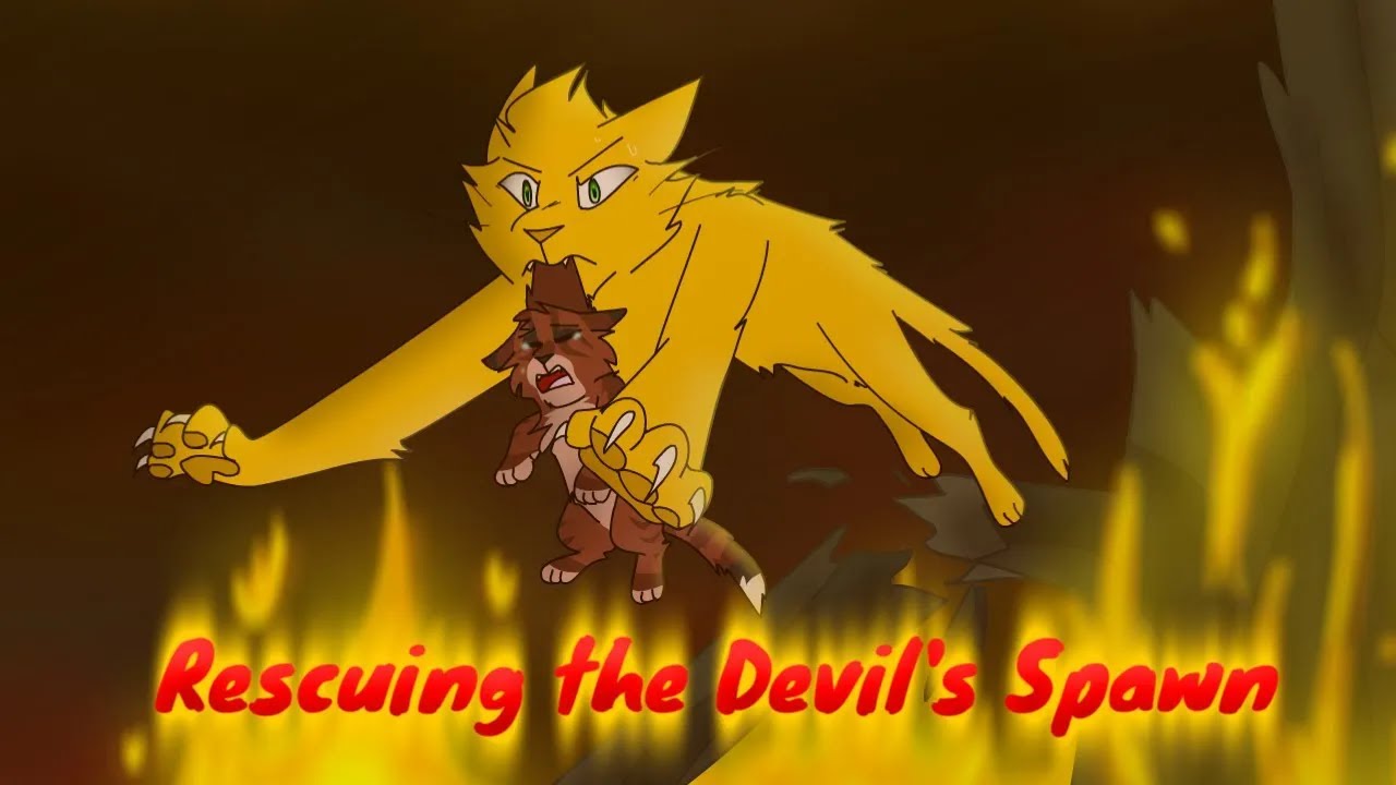 Rescuing the Devil's Spawn | Warrior Cats Speedpaint - YouTube