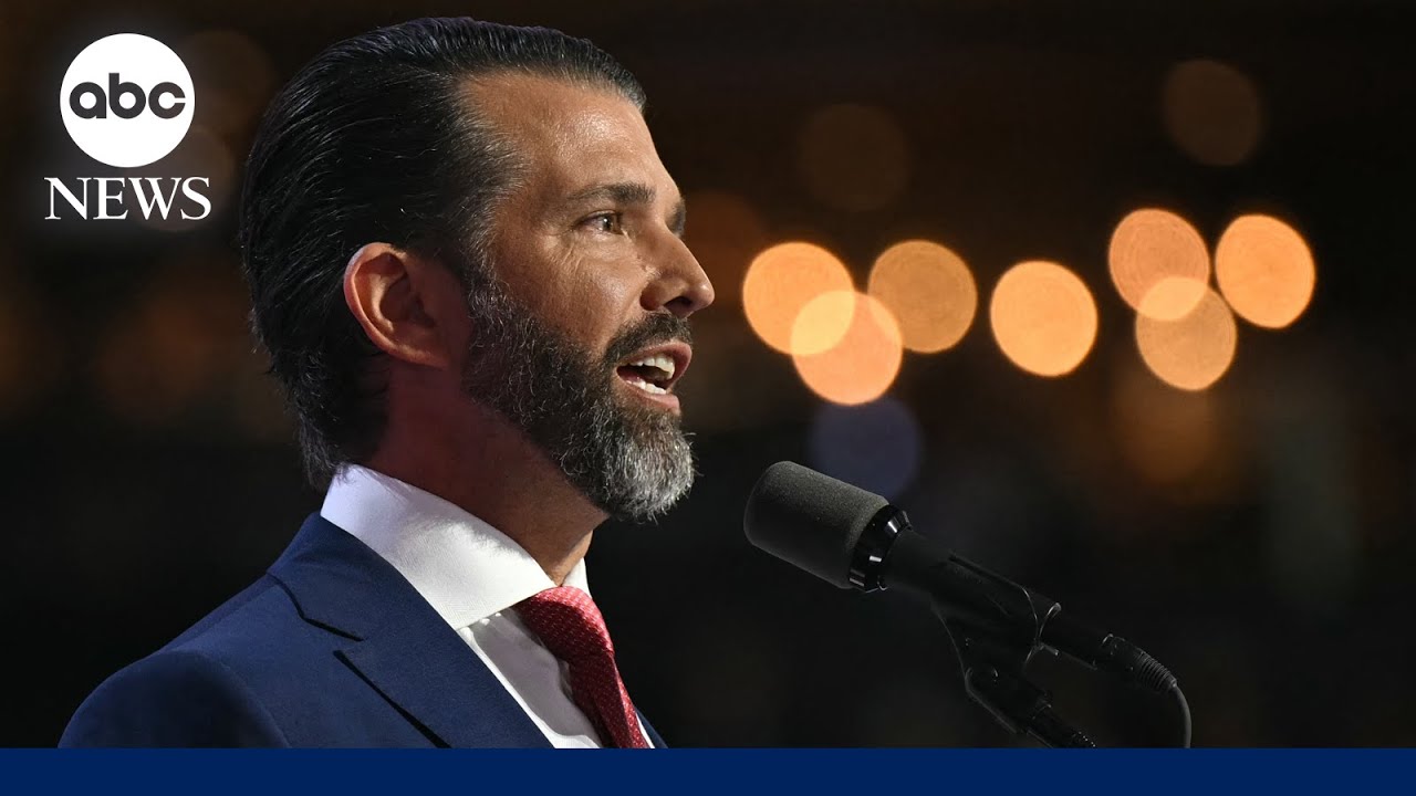 Donald Trump Jr. leads RNC crowd in chant: 'Fight! Fight! Fight!' - YouTube