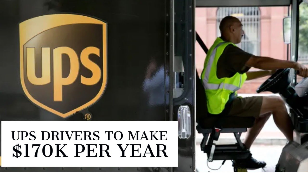 UPS Drivers to Make $170k | Tech workers upset - YouTube