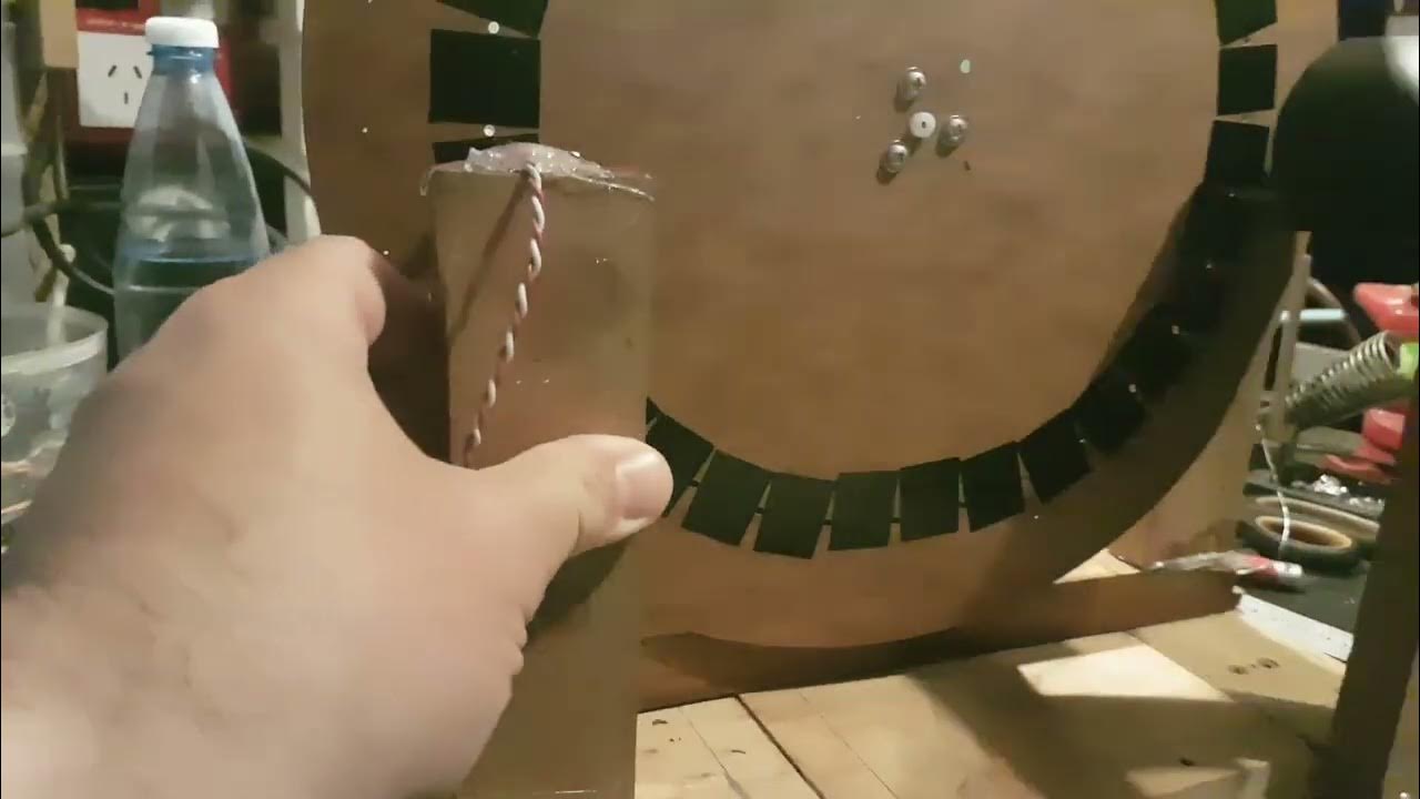 Synchronized Nipkow 32 line disc mechanical TV project (part 9) - YouTube