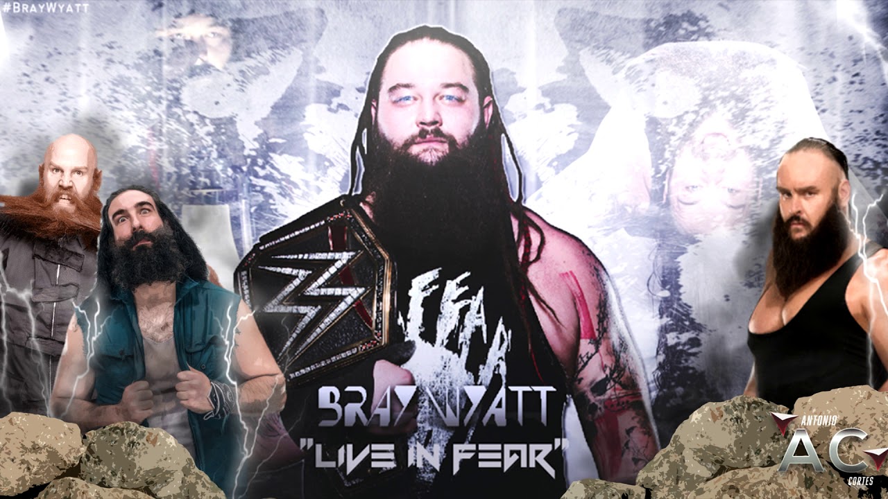 WWE The Wyatt Family Theme Song "Live In Fear" + 'We're Here' Intro by ...
