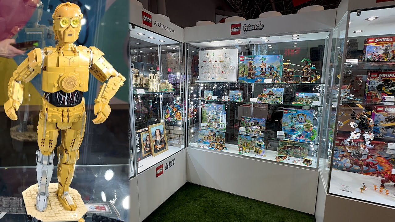 This Amazing Display was Full of 100s of Lego Play Sets on Display at ...