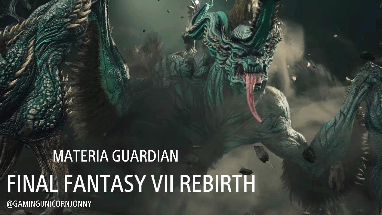 FINAL FANTASY VII REBIRTH MATERIA GUARDIAN - YouTube