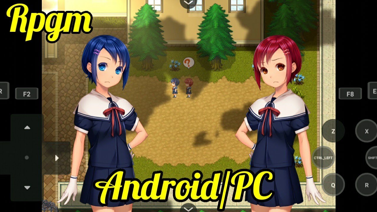 Nightmare school lost girl rpgm game Android/PC @Gameflixav - YouTube
