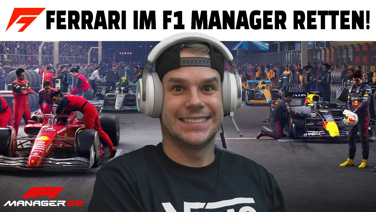 Ferrari im F1 Manager 2022 retten? Das geht nicht gut... - YouTube
