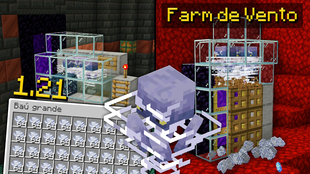 ️ CRIEI UMA FARM DE BREEZE ''VENTO'' no MINECRAFT 1.21 - YouTube