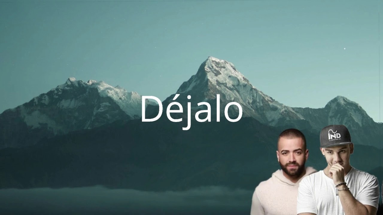 Nacho Manuel Turizo Déjalo Lyrics Youtube