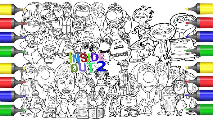 Colour Combinations Inside Out Part 3 Inside Out 2 Emotions DIY Color