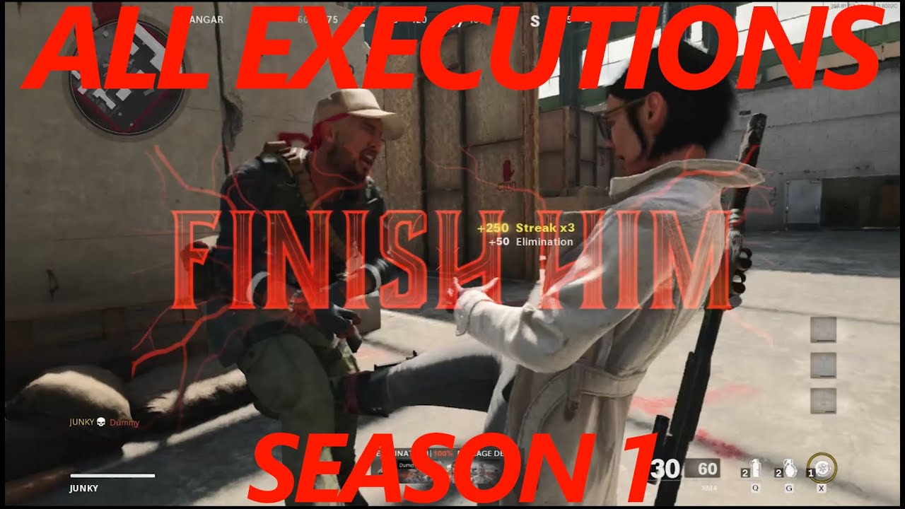 All Finishing Moves Executions in Season 1 - Call of Duty Black Ops ...