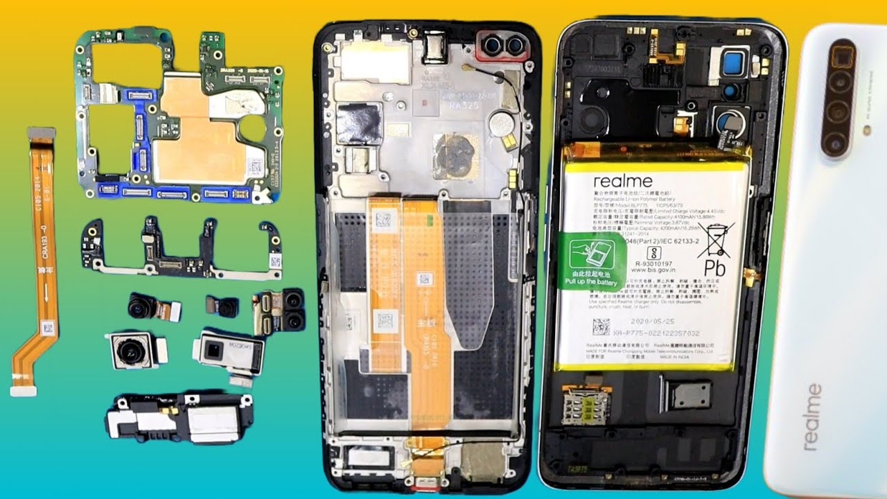 realme x3 disassembly / realme x3 teardown / how to open realme x3 back ...