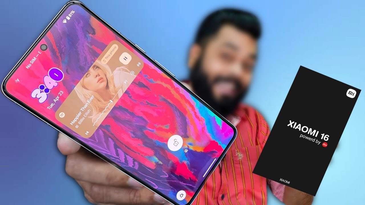 Xiaomi 16 5G Unboxing, review & quick look - YouTube