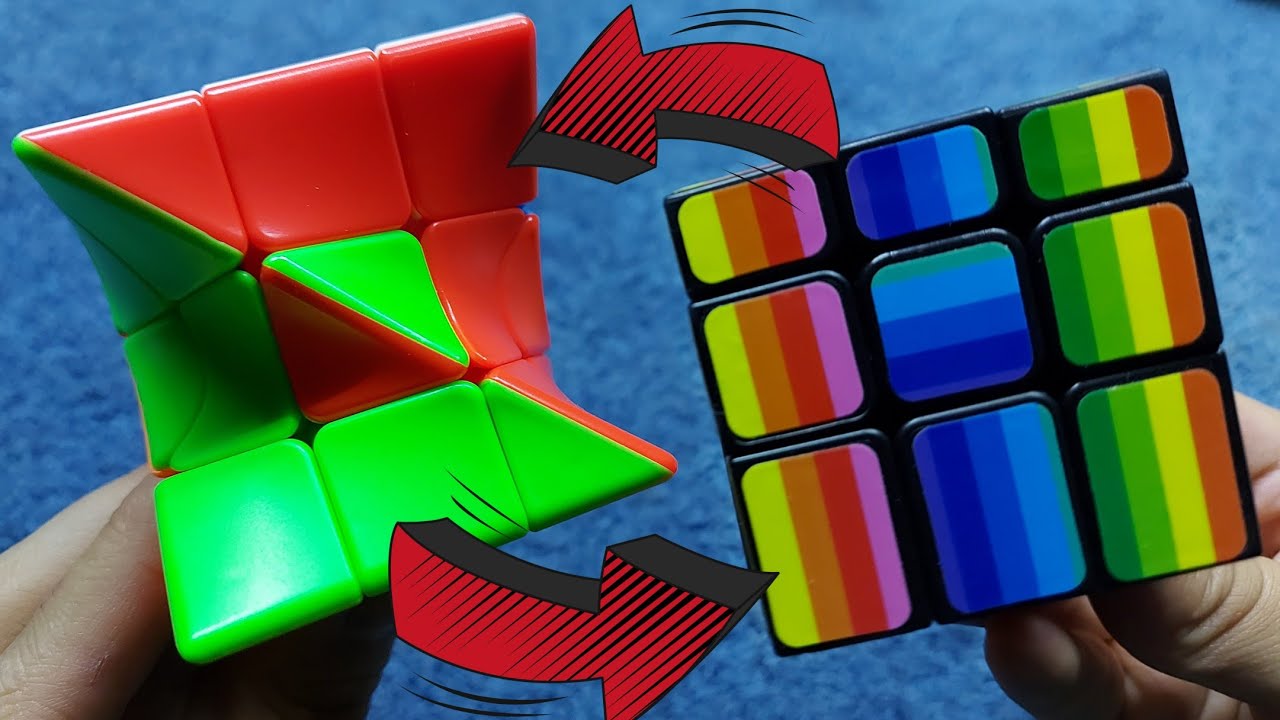 Como GIRAR y ORIENTAR los centros de un Cubo Rubik 3x3 | Tutorial en ...