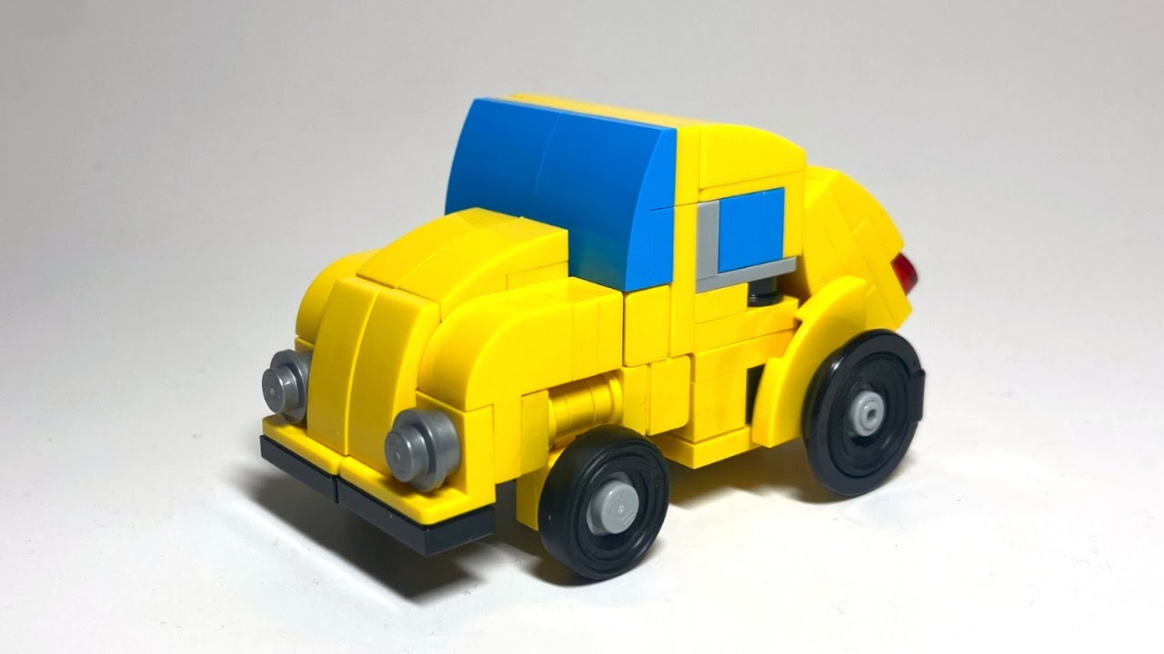 Lego Transformers Bumblebee [FREE INSTRUCTIONS] - YouTube