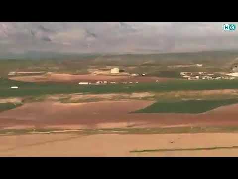 Eyn Diwar alanından Cizre-Botan, Cudi Dağı ve Dicle Nehri