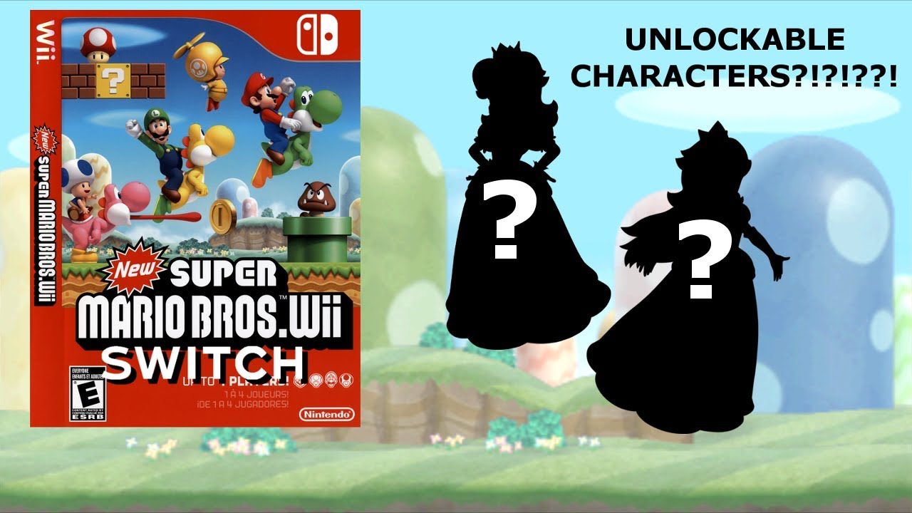 (100% LEGIT LEAK!) NSMB WII HD + SECRET UNLOCKABLE CHARACTERS!!! - YouTube