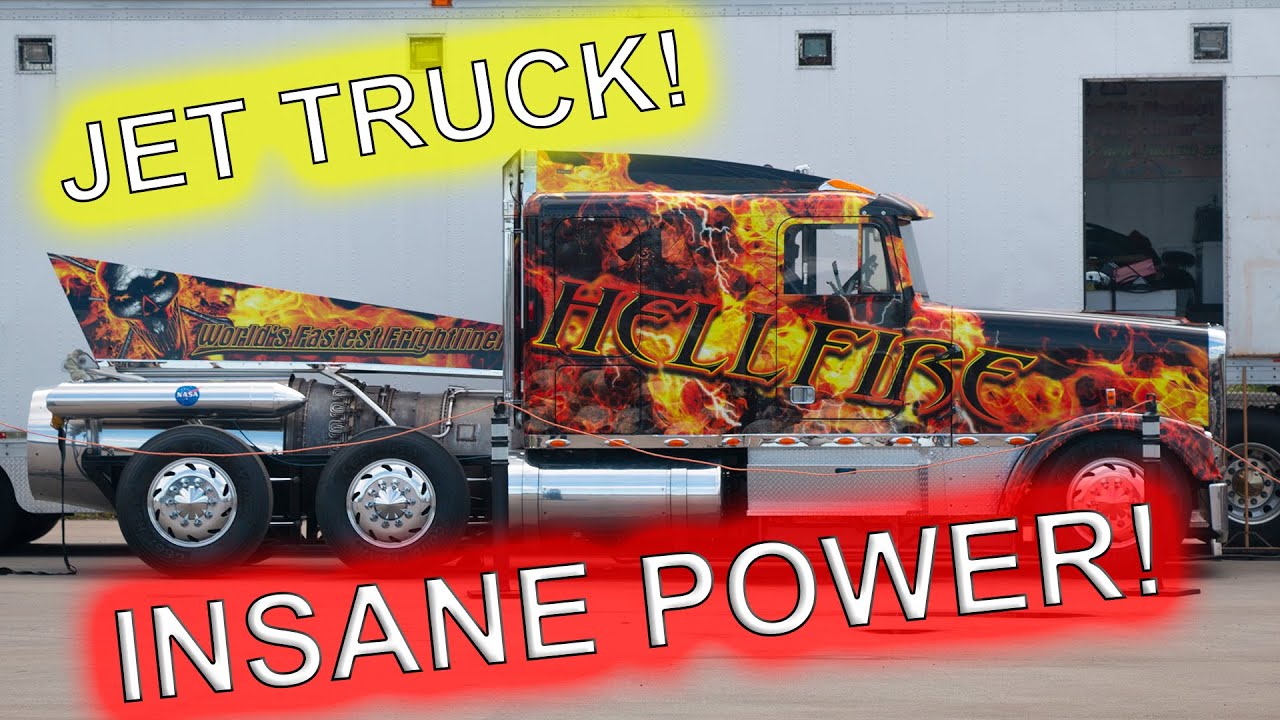 Hellfire Freightliner Jet Truck at Toronto Motorsports Park - Canada ...