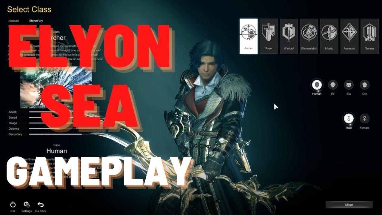 ELYON SEA : INITIAL GAMEPLAY - YouTube
