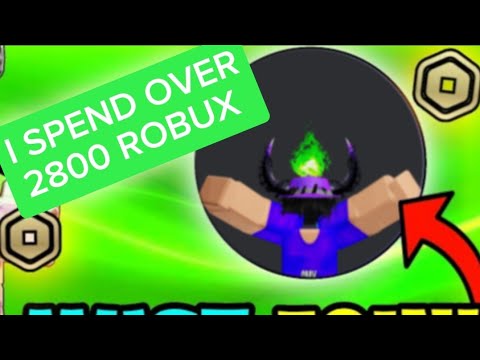 I SPEND OVER 2800 ROBUX 😱😱😱 - YouTube