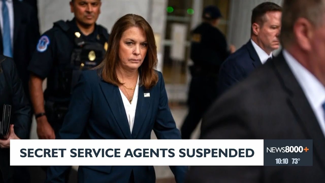 Secret Service Agents Suspended - YouTube