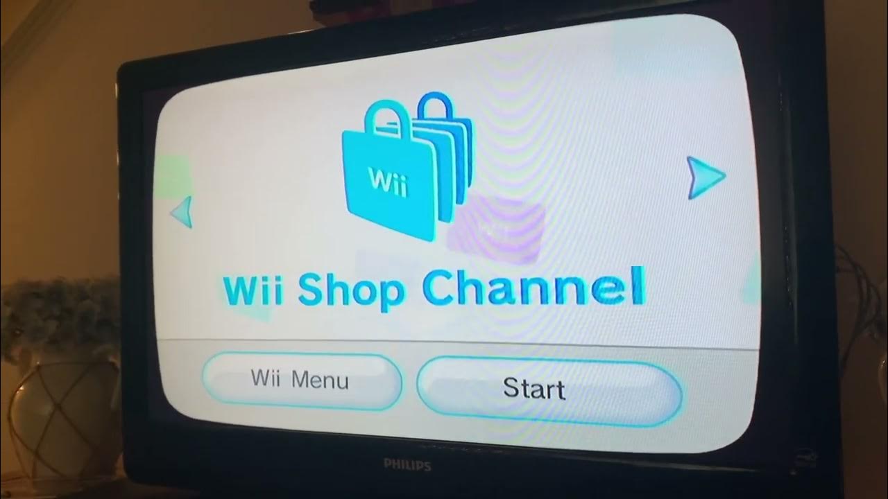 My wii menu - YouTube