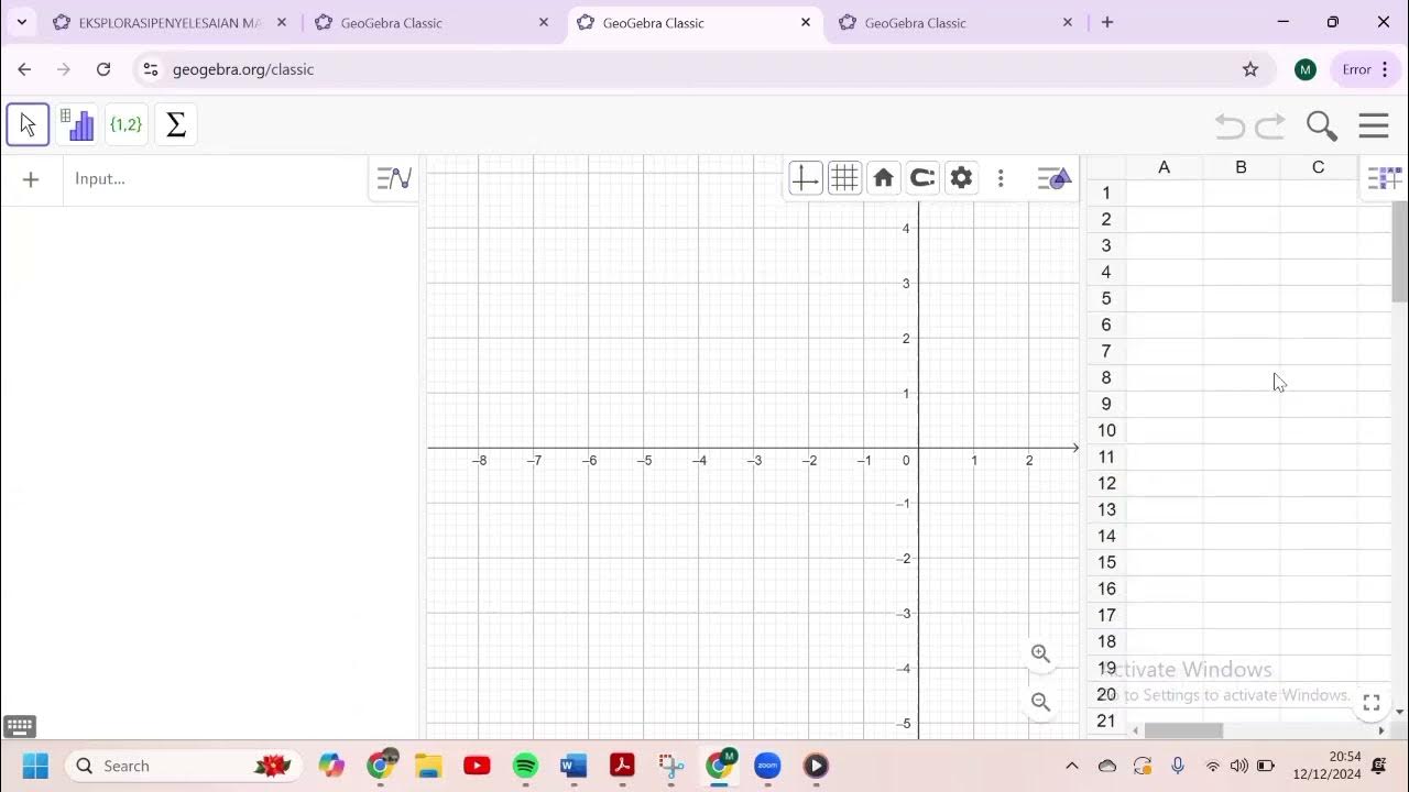 EKSPLORASI PENYELESAIAN MATRIKS (Operasi Dasar Matriks) - YouTube