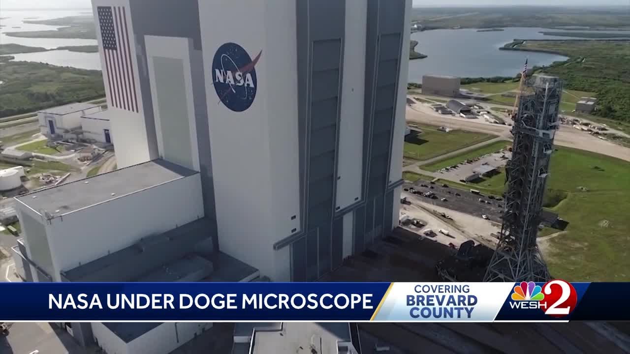 NASA under a microscope as DOGE makes on-site visits - YouTube