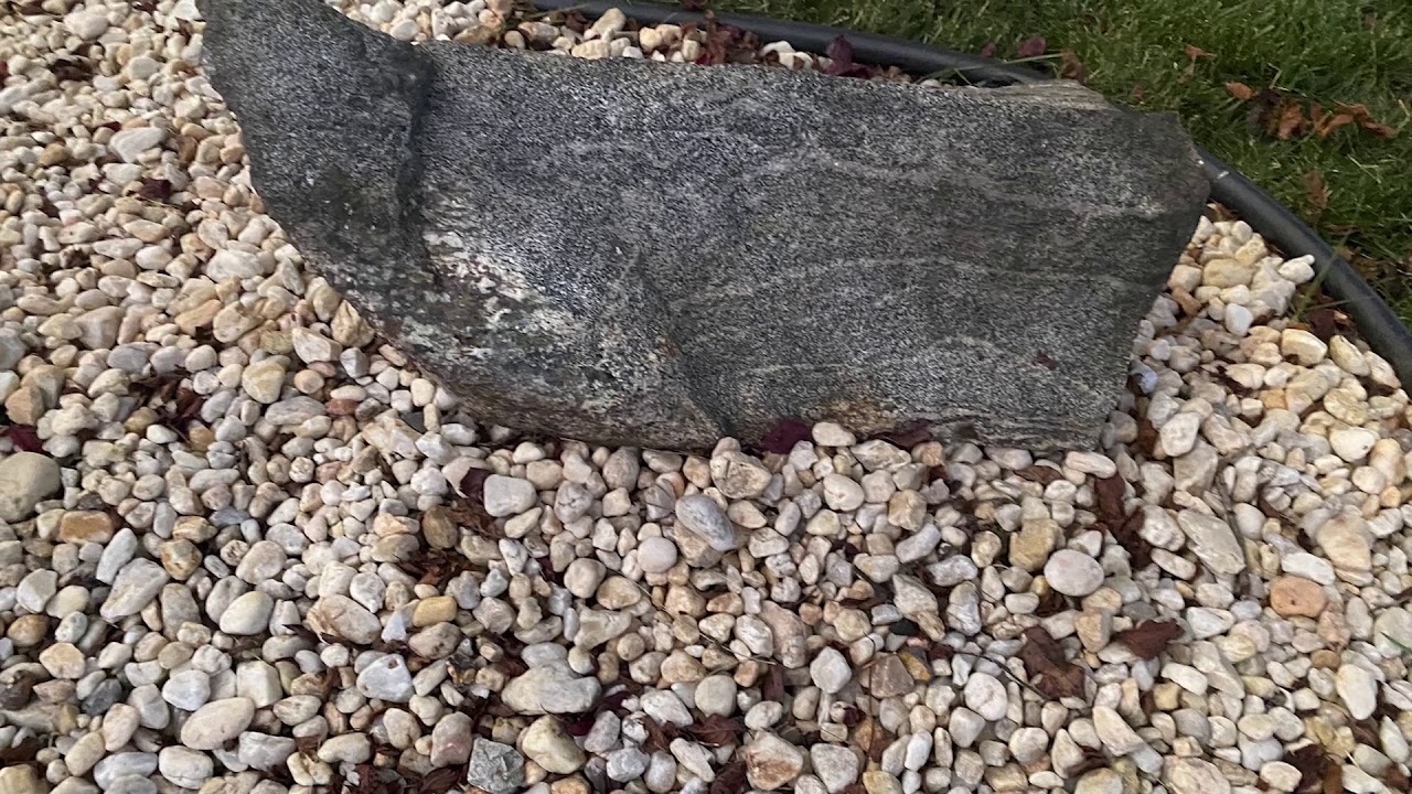 How to Make a DIY Boulder Address Plaque for your front lawn - curb ...