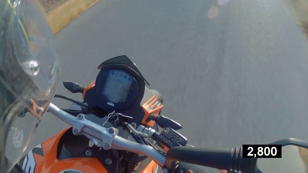 KTM Duke 125 con el Kit Athena 0-100 Km/h 160cc - YouTube