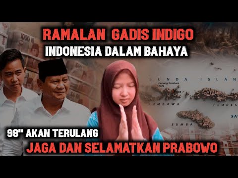 SELAMATKAN PRABOWO INDONESIA DALAM BAHAYA BESAR‼️INILAH PENERAWANGAN MENGERIKAN GADIS INDIGO CANTIK