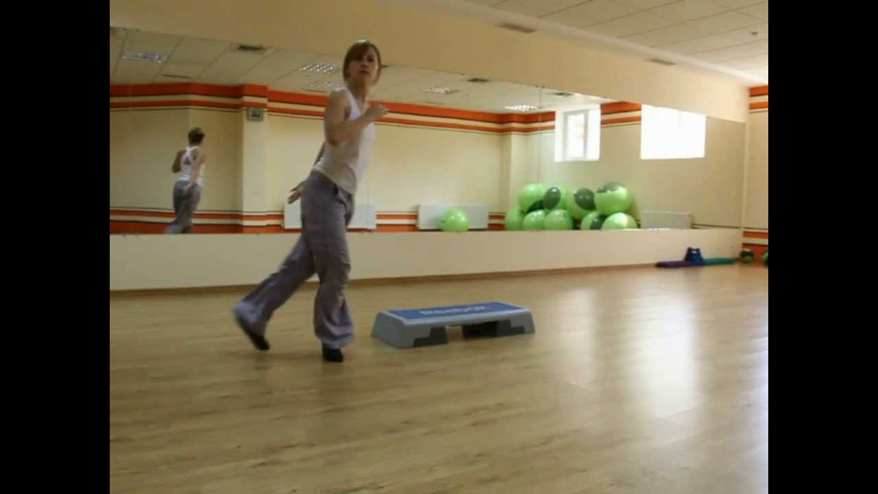 Step aerobic breakdown 10 3 by Nina Muzyka - YouTube