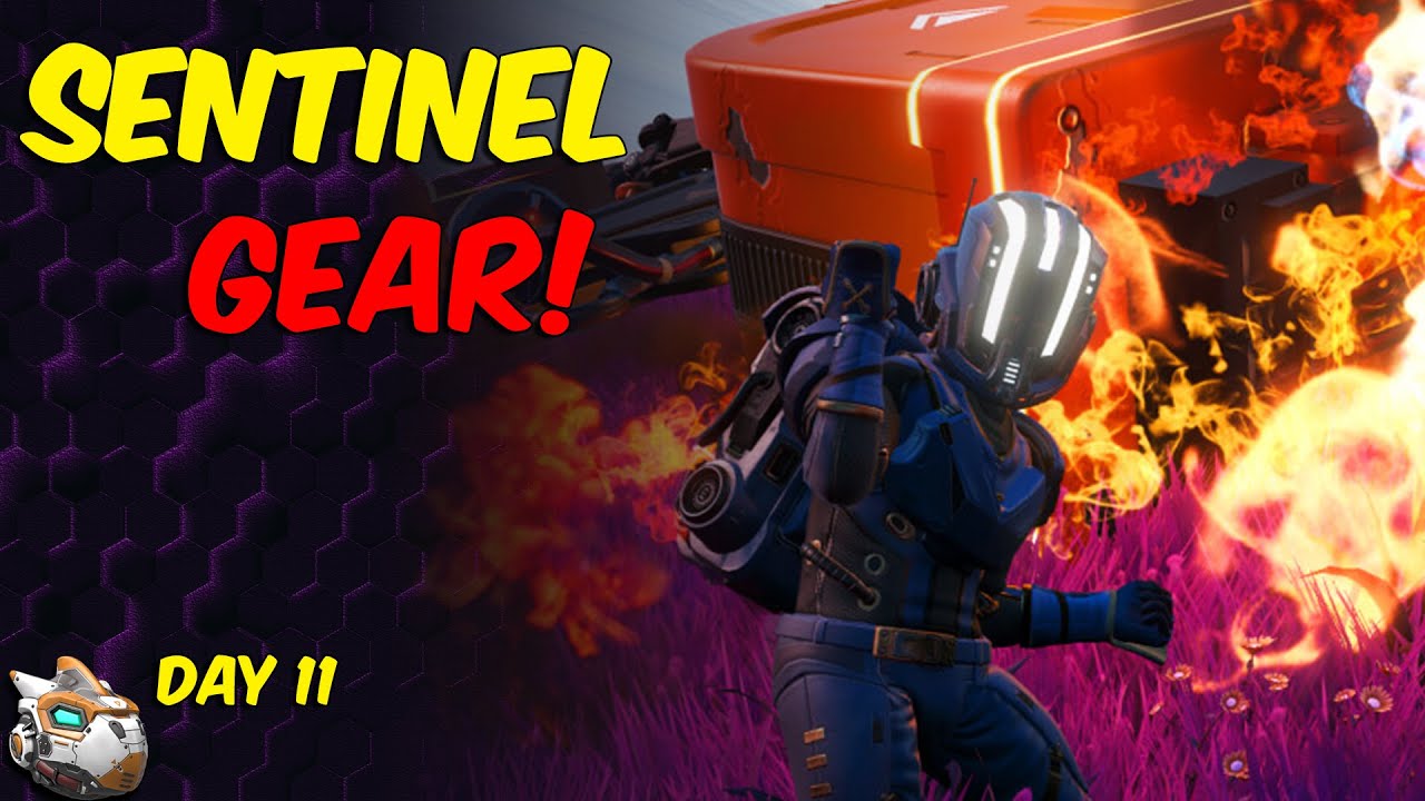 Sentinel Equipment! Day 11 No Man's Sky Echoes Fugitive Run - YouTube