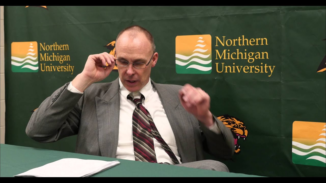 NMU vs. Hillsdale - Coach Bill Sall - Press Conference - YouTube