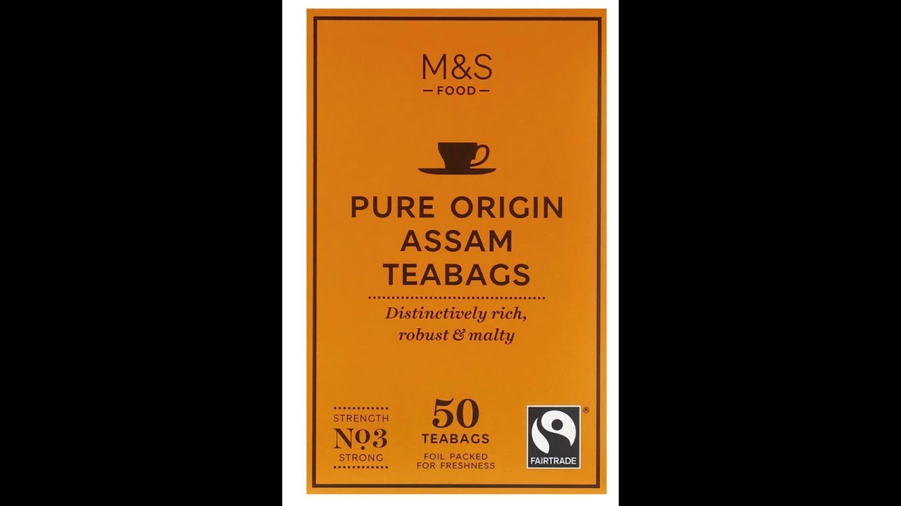 M&S Food - Pure Origin Assam Teabags; Tea with Linda - Singapore Series ...