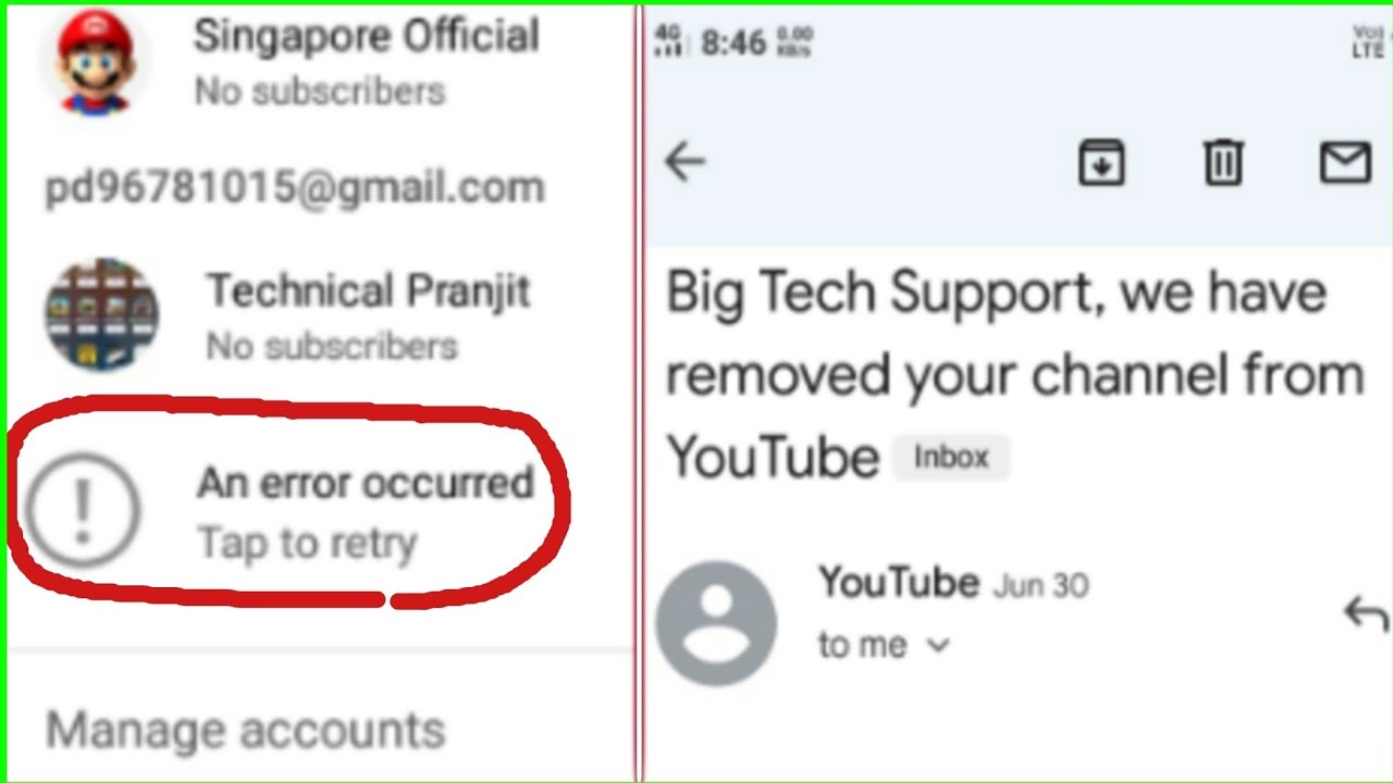 We Have Removed Your Channel From YouTube ! How To Recover Delete ...