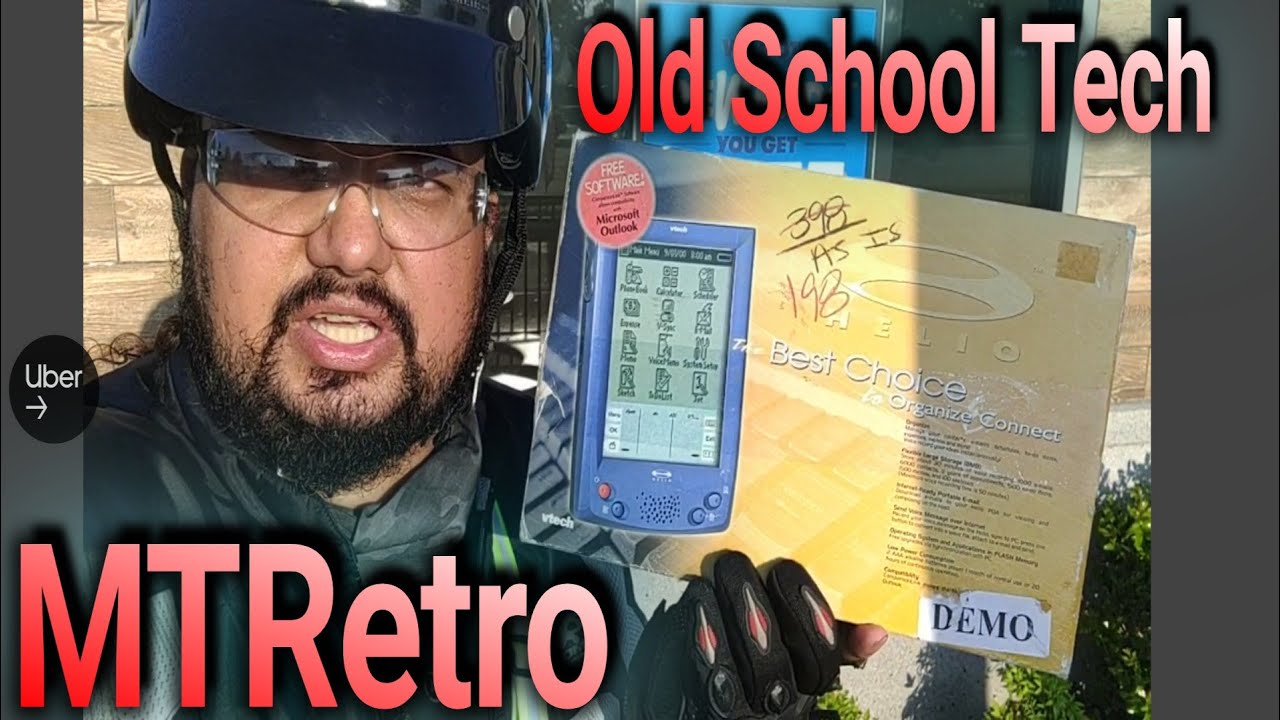 MTRetro Unboxing Sealed Demo Helio VTech PDA Personal Data Assistant ...