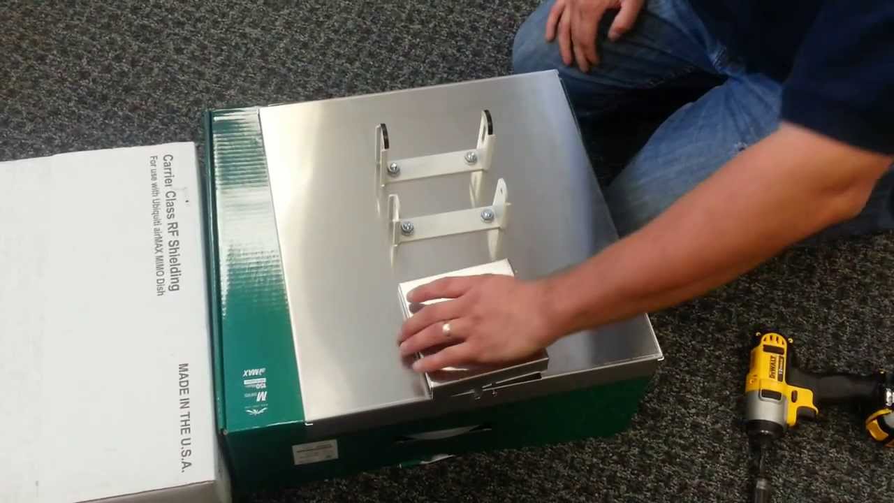 How to install RF Armor on a Ubiquiti Powerbridge M365 by Intellibeam ...