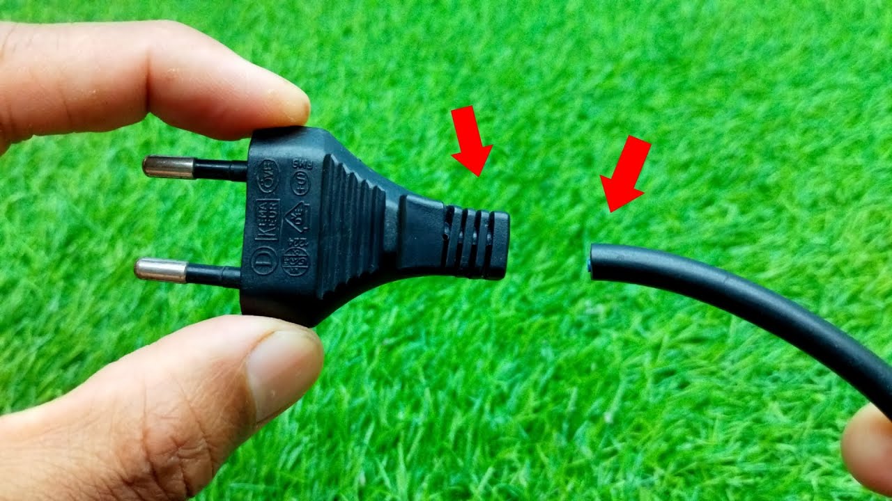 Not many people know this way to fix an electrical plug when it is ...