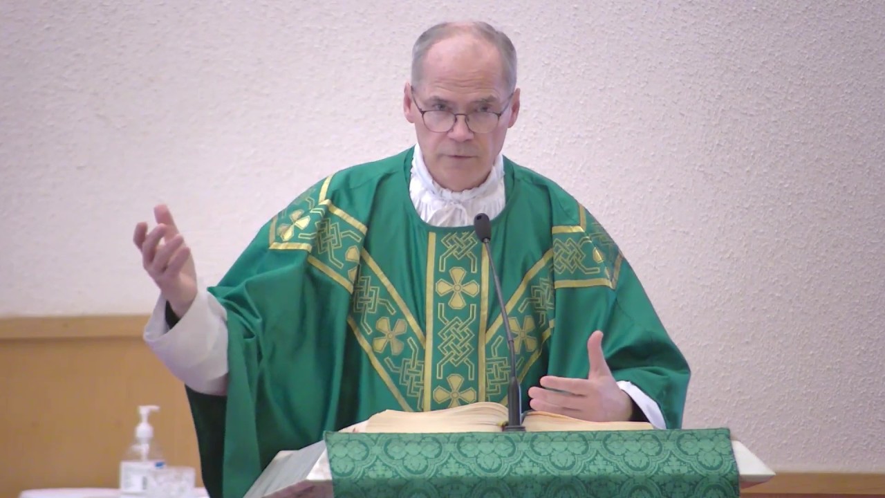 Fr. Steven: "To much self reliance could be a rejection of the Lord ...