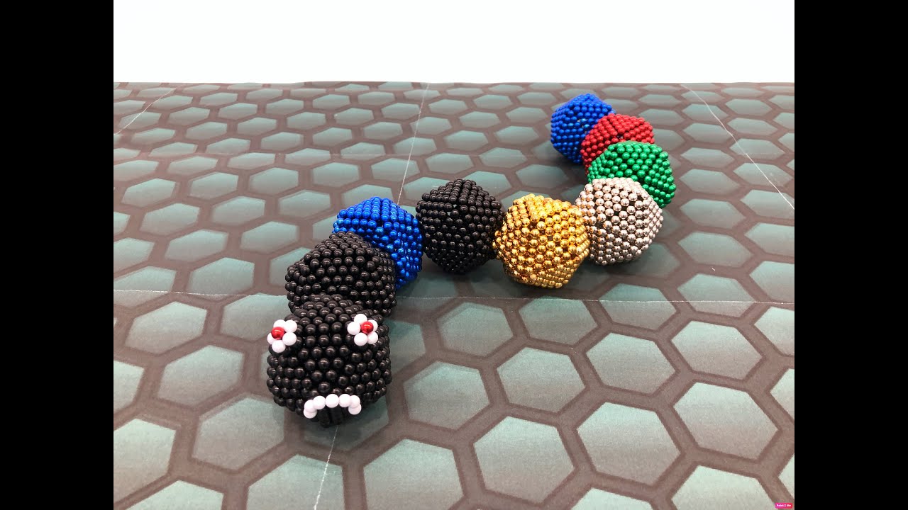 Worm with Magnetic Balls. Slither.io. How to make Ball - YouTube