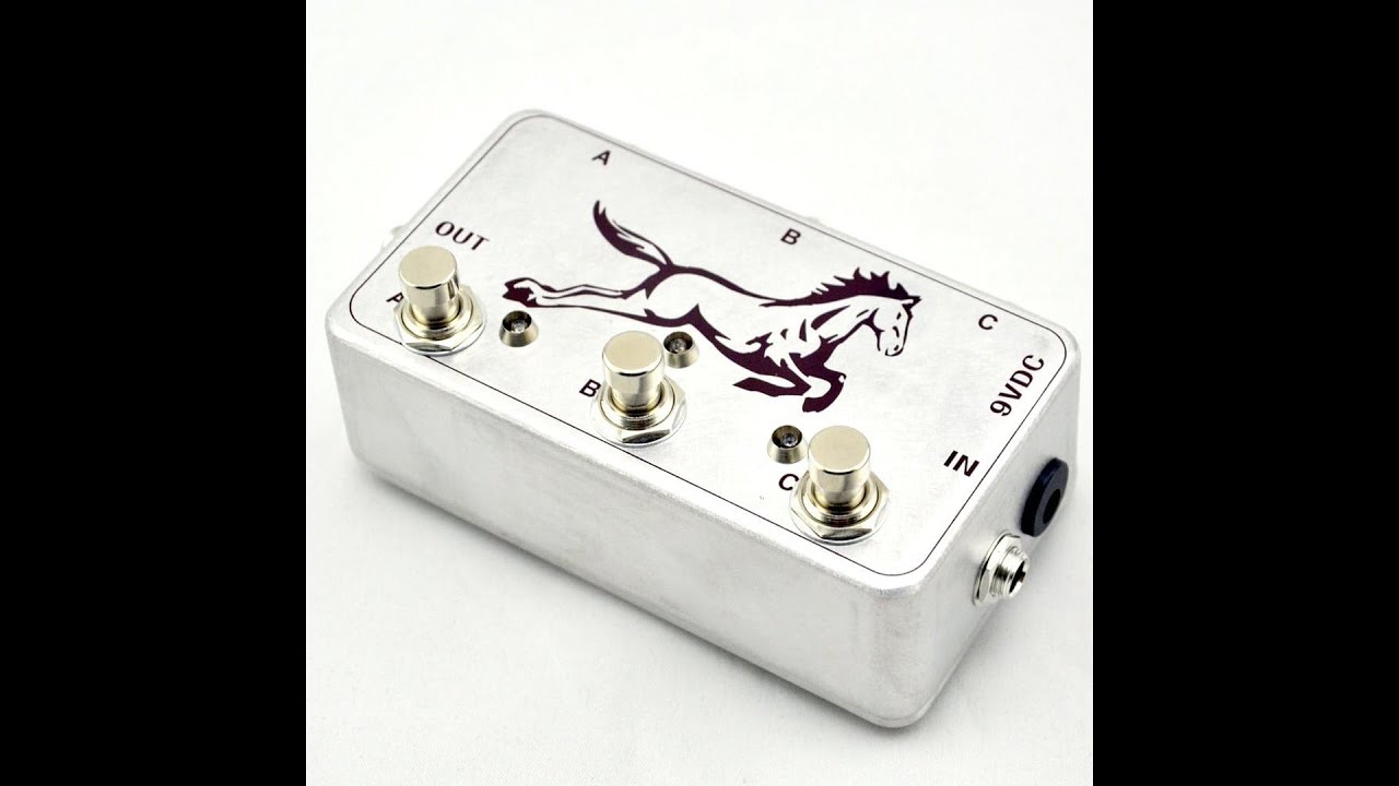 Triple Effects Loop Pedal: 3-Channel Guitar Switcher - YouTube