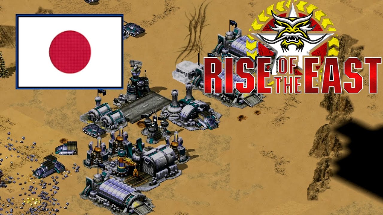 Rise of the east 3.0 Japan gameplay Generals in red alert 2 - YouTube