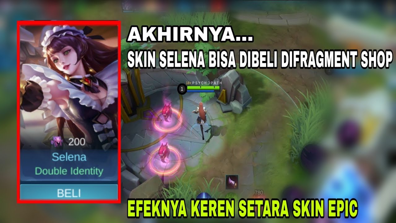 AKHIRNYA SKIN SELENA BISA DIBELI DI FRAGMENT SHOP | REVIEW SKIN ...
