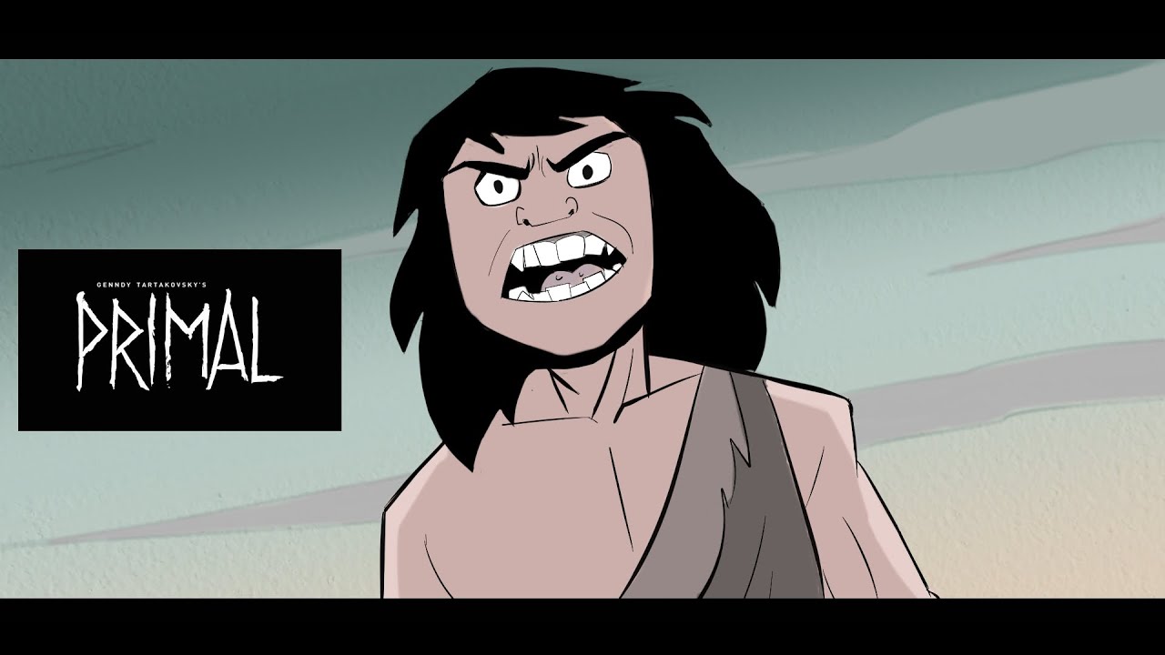 Death in Primal Season 2|spear as a kid|Genndy Tartakovsky's Primal ...