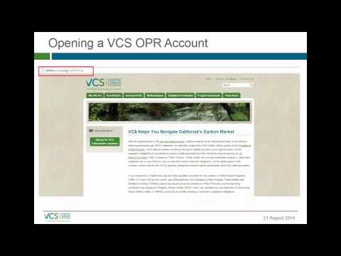 How to Open a VCS OPR Account