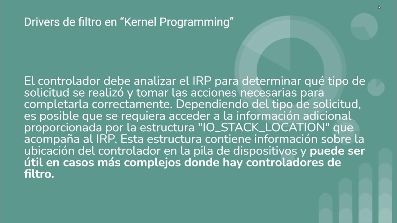 Periféricos E Interfaces Windows Kernel Programming Capítulos 5 10 Youtube