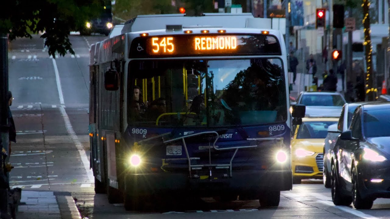 Sound Transit 2012 New Flyer D60LFR #9809 - YouTube